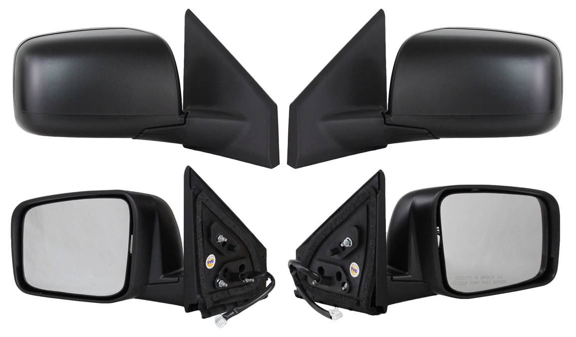 Rareelectrical NEW DOOR MIRROR PAIR COMPATIBLE WITH NISSAN 08-11 ROGUE ...