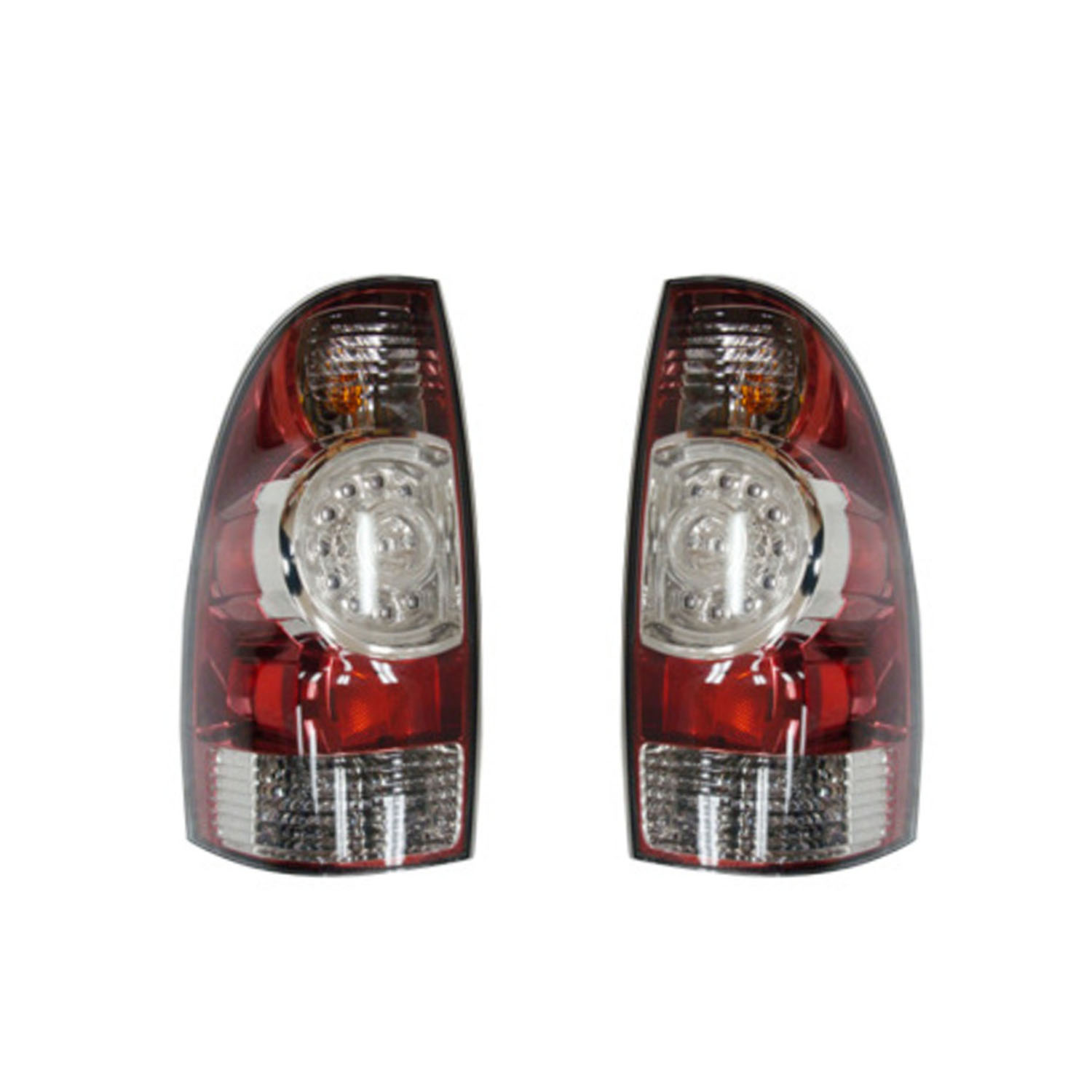Rareelectrical NEW TAIL LIGHT PAIR COMPATIBLE WITH TOYOTA TACOMA 2009 ...