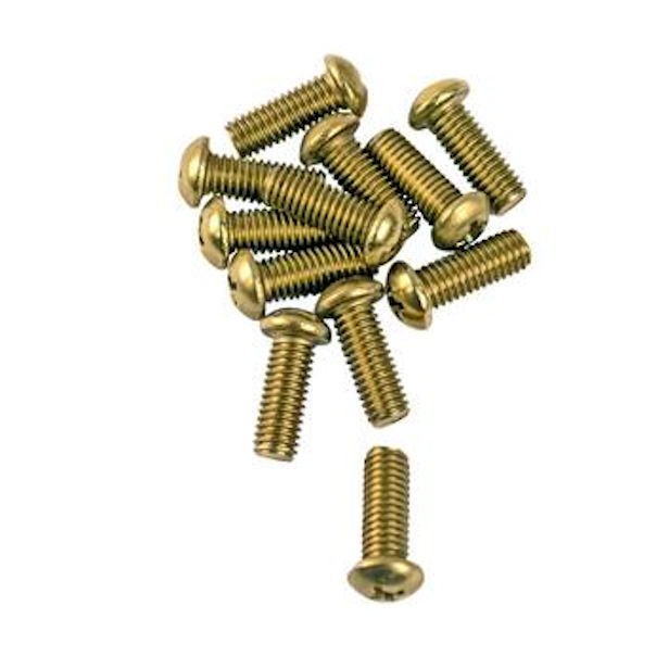 Lincoln Products Lincoln LIN119255 1/2 in. x 10-32 Brass Bibb Screws ...