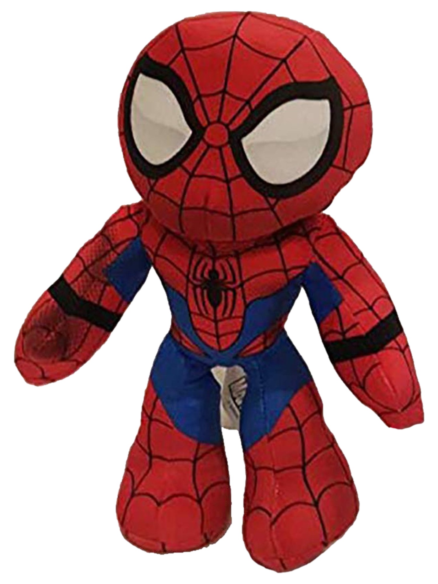 Marvel Spiderman Flexers Poseable Plush, 8 inch Spider-Man Stuffed Figure