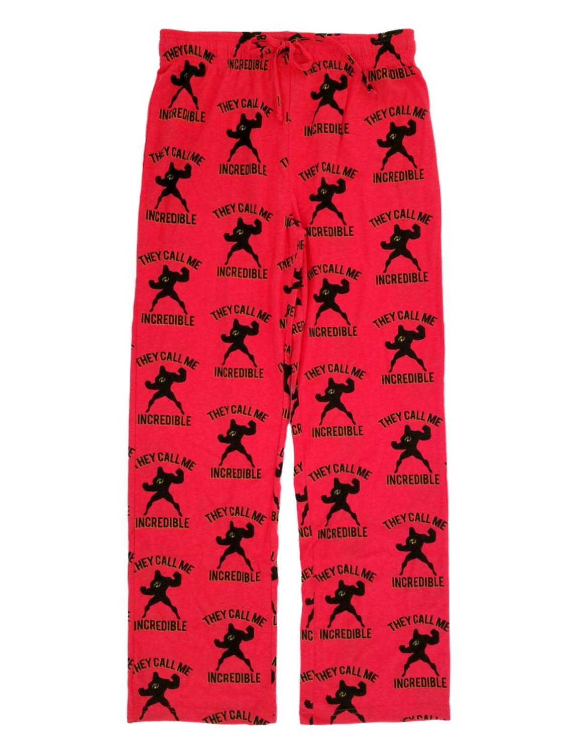 Mad Engine Incredibles 2 Disney Pixar Mens Red Knit Lounge Pants Pajama ...