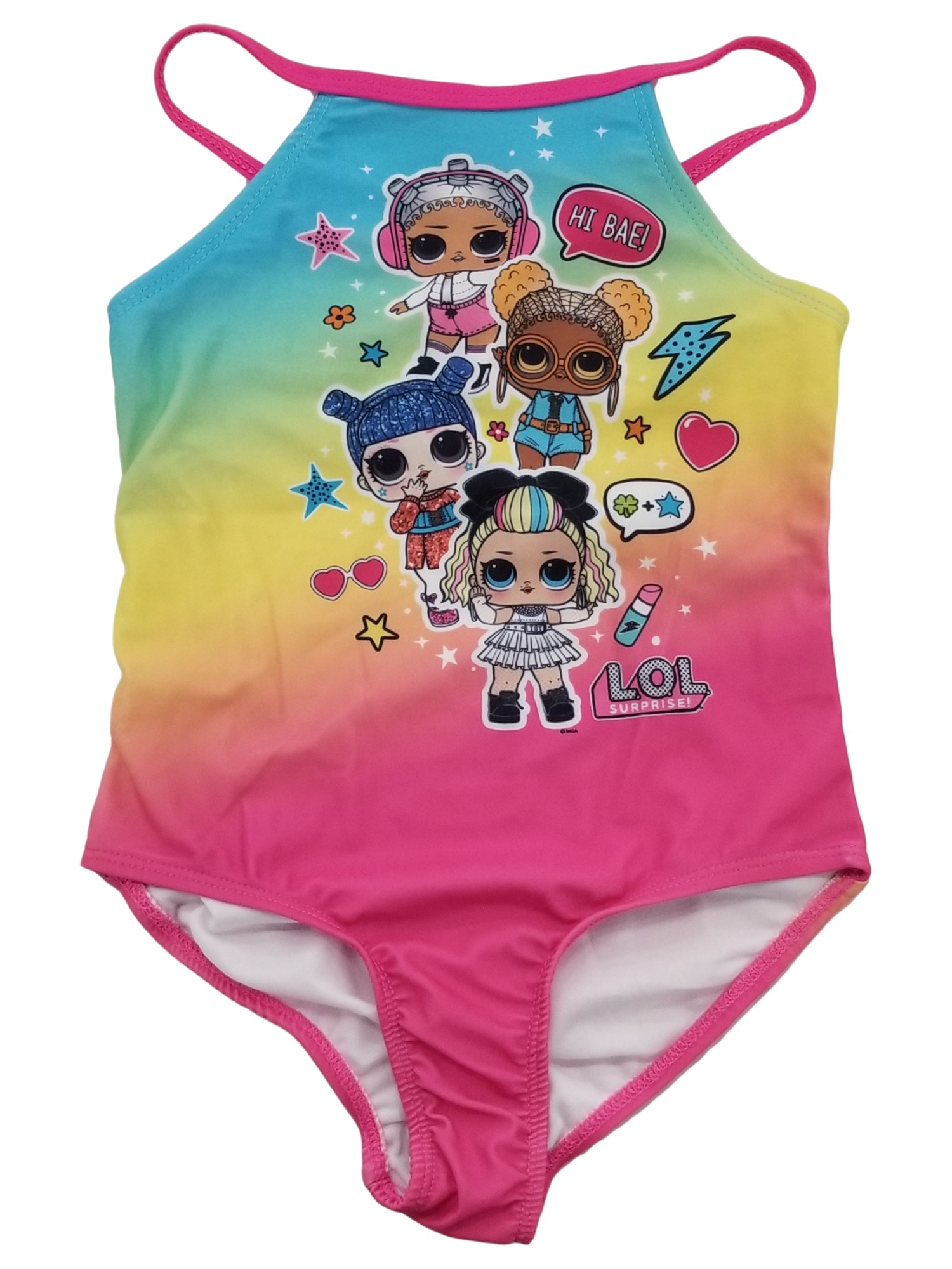 L.O.L. Surprise! LOL Surprise Girls Pink Yellow Blue Colorful 1 Piece ...