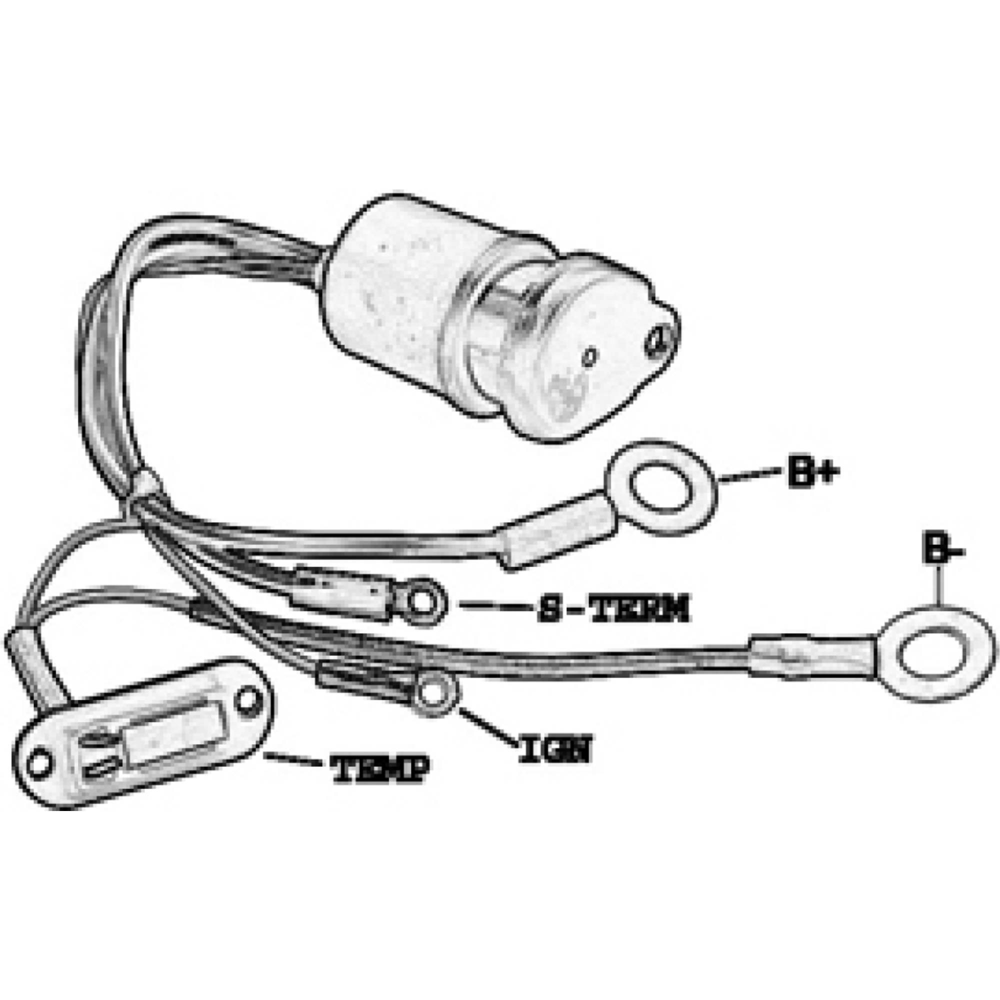 DB Electrical Solenoid Control Relay for 24v Denso 182800-3800, 182800 ...
