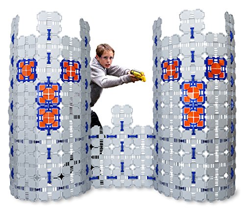 Blaster Boards 4 Pack Kids Fort Building Kit for Nerf Wars Creative ...