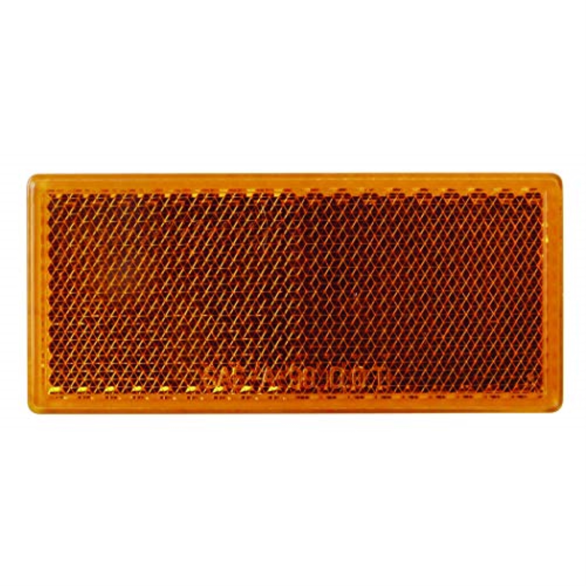 Optronics RECT REFLECTOR AMBER