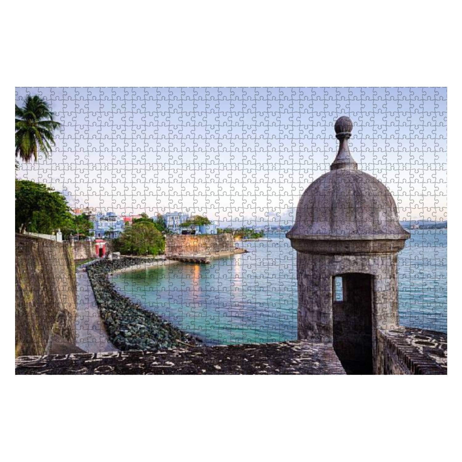 Victoria Kay Turret Along Old san Juan Wall in Puerto rico Old Town ...