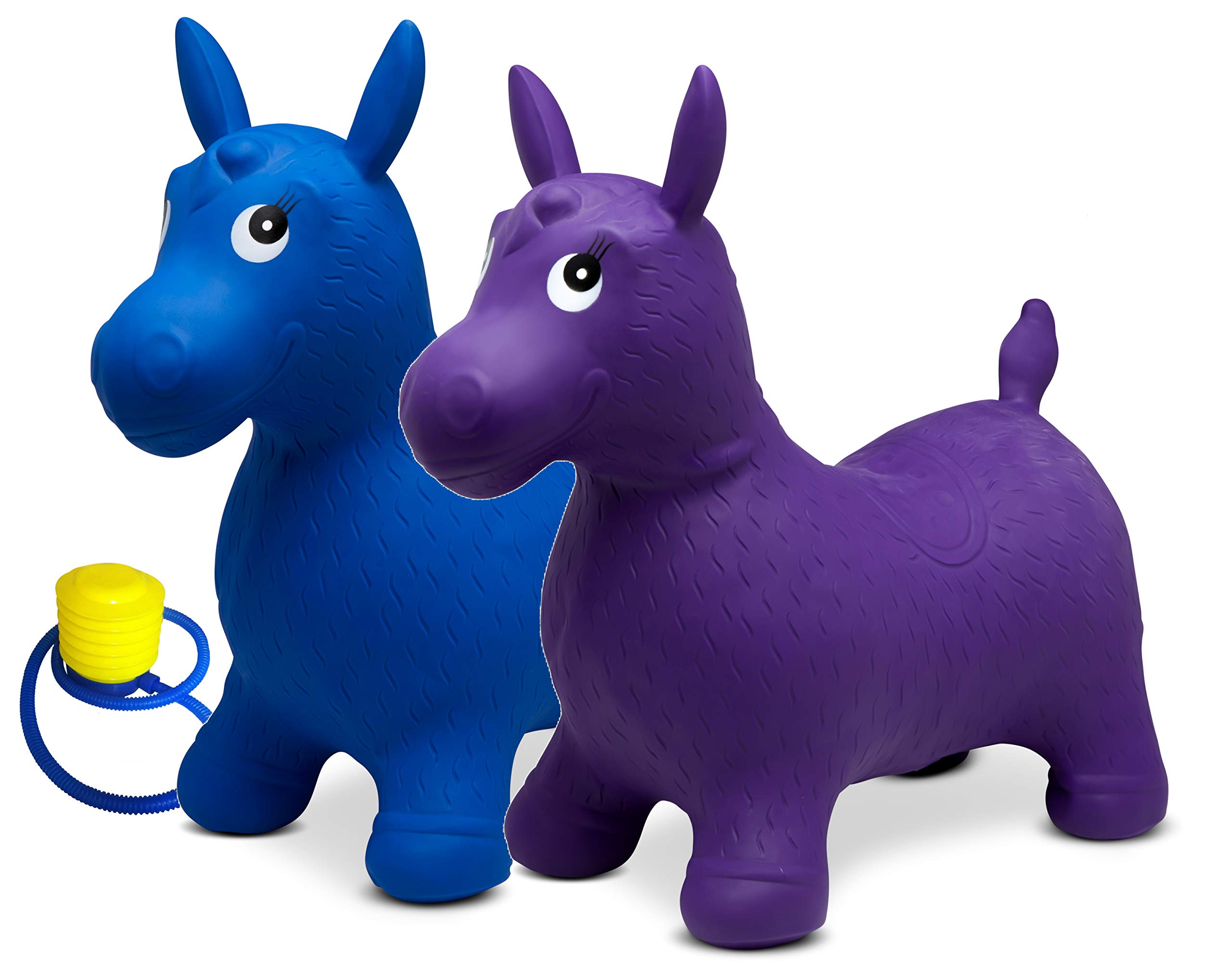bintiva childrens Horse Hopper,with Free Foot Pump, Exercise Jumping ...