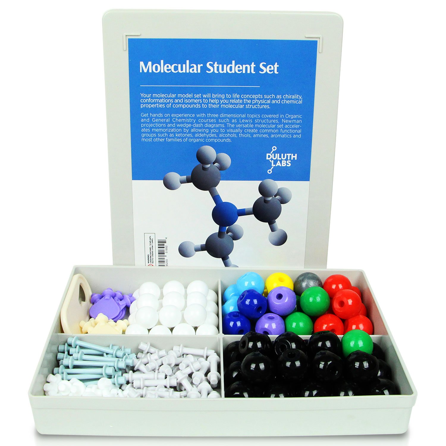 Duluth Labs Organic chemistry Model Student Kit (181 Pieces) - MM-005 ...