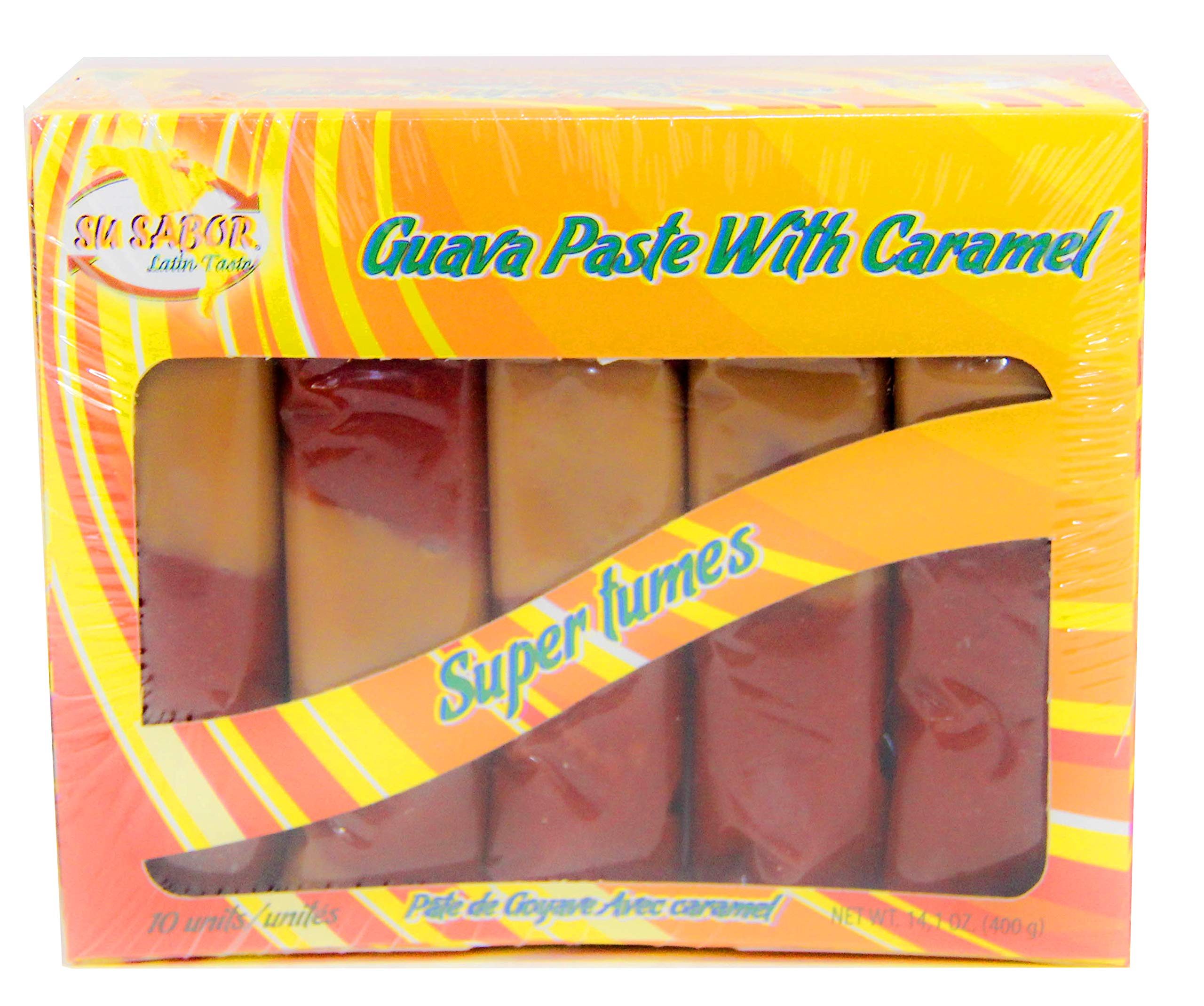 SU SABOR LATIN TASTE Su Sabor Super Tumes guava and caramel 10 units 14 ...