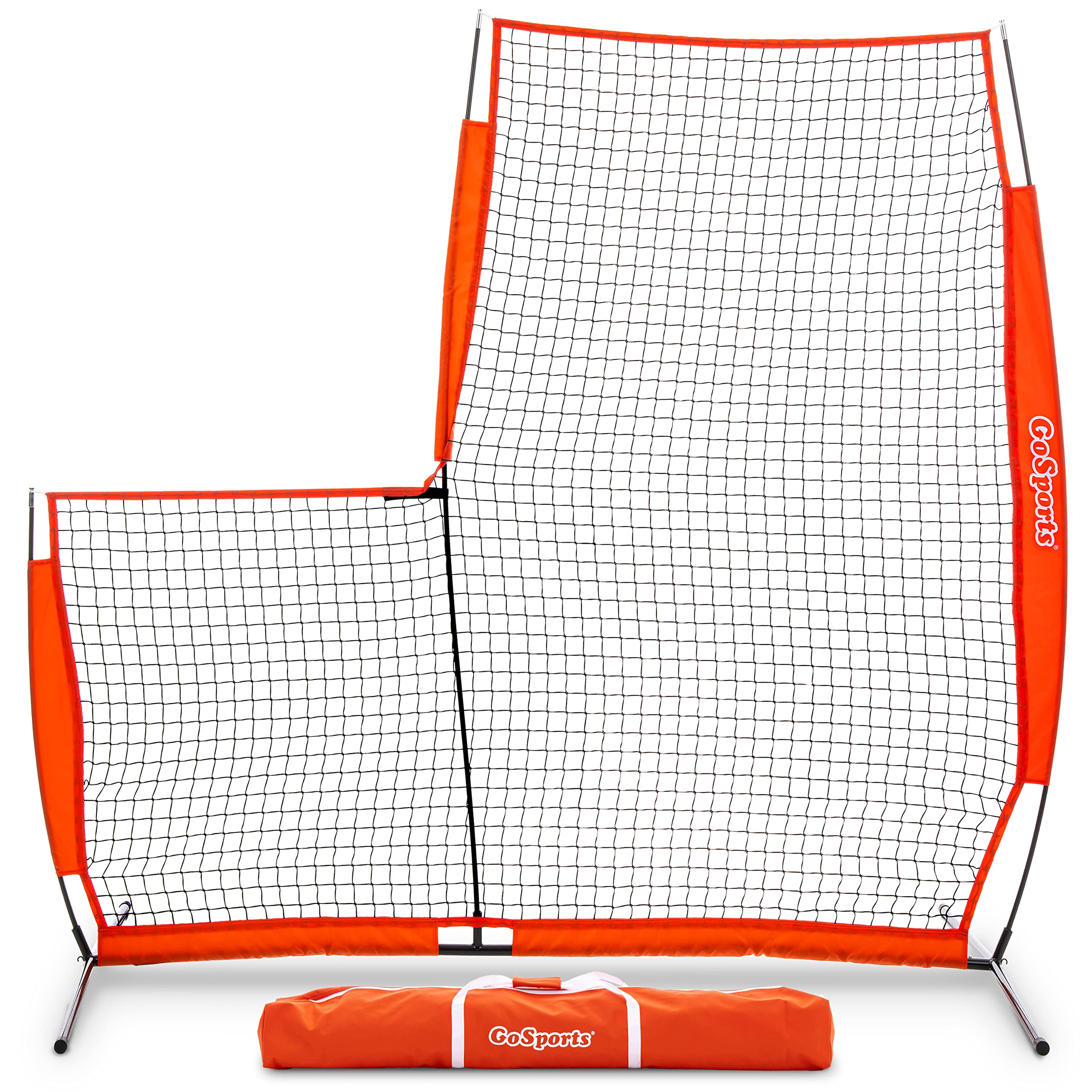 goSports 7 ft x 7 ft Baseball Softball L Screen - Pitcher Protection ...