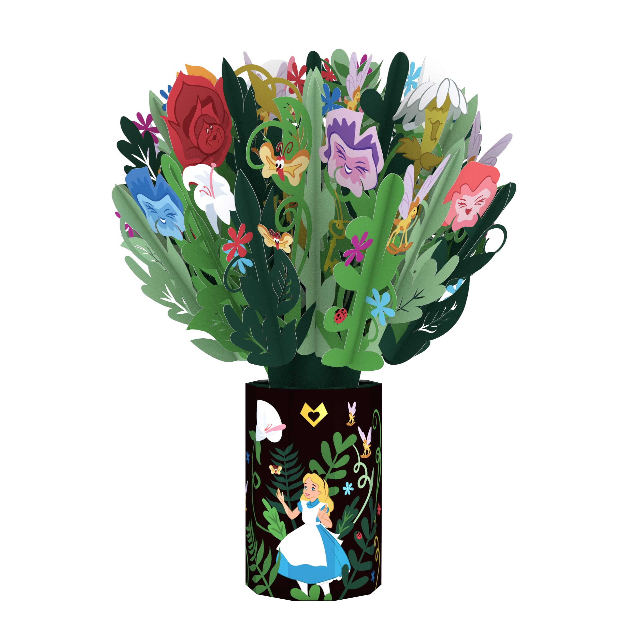 Lovepop Disneyas Alice In Wonderland Flower Bouquet 1025 X 75A - Pop-Up ...