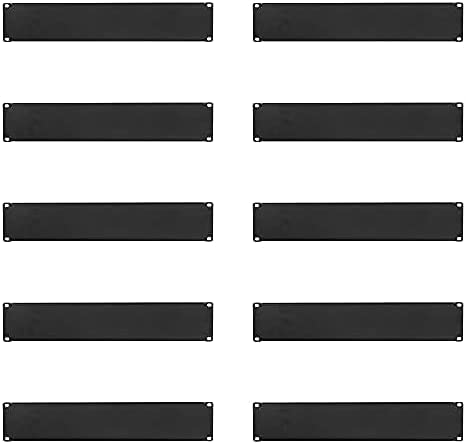 IPCamPower 10 Pack 1U Server Rack Blank Panel Plate Filler