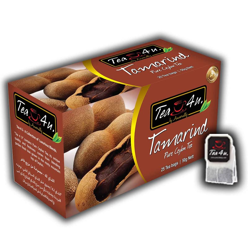 TEA 4U BY ANVERALLY Tea4U Flavored Black Teabags - Original Ceylon Tea ...