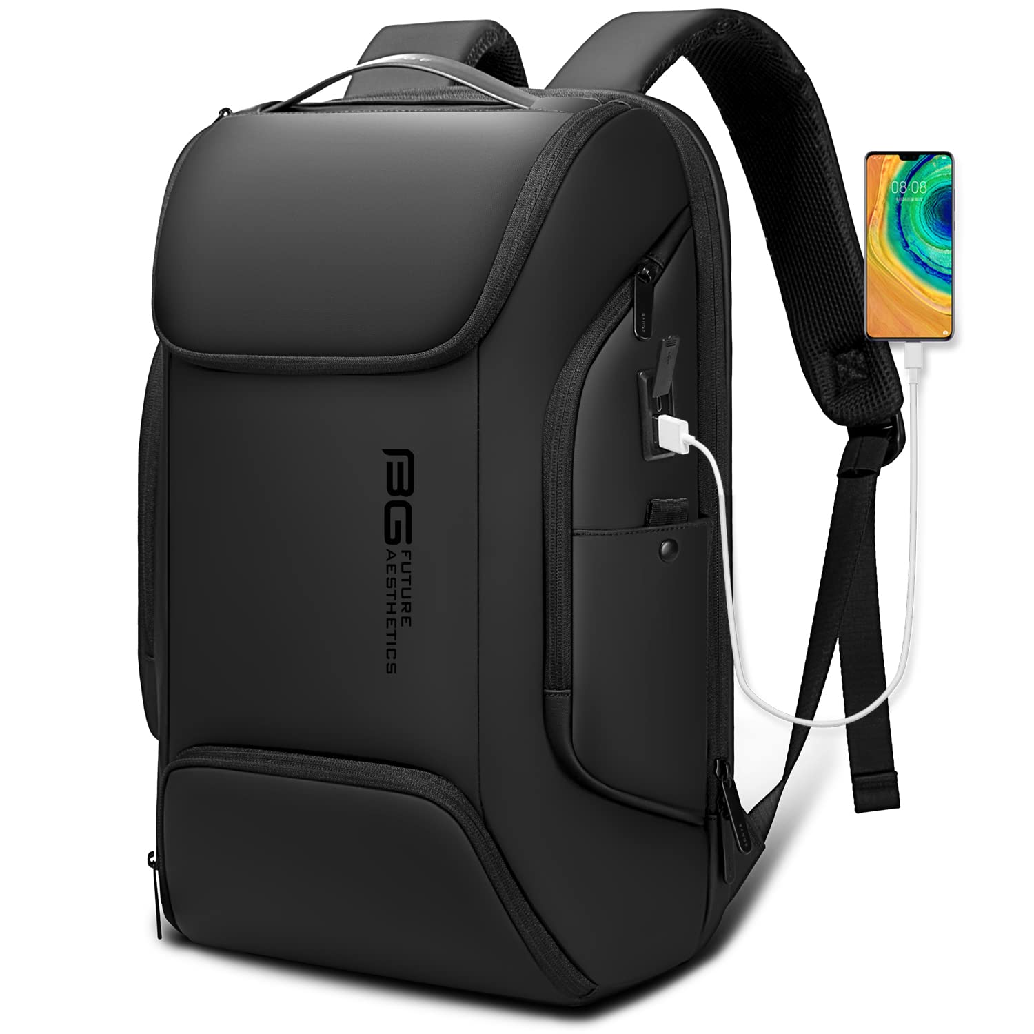 BANGE Business Laptop Smart backpack Can Hold 15.6 Inch Laptop Commute ...