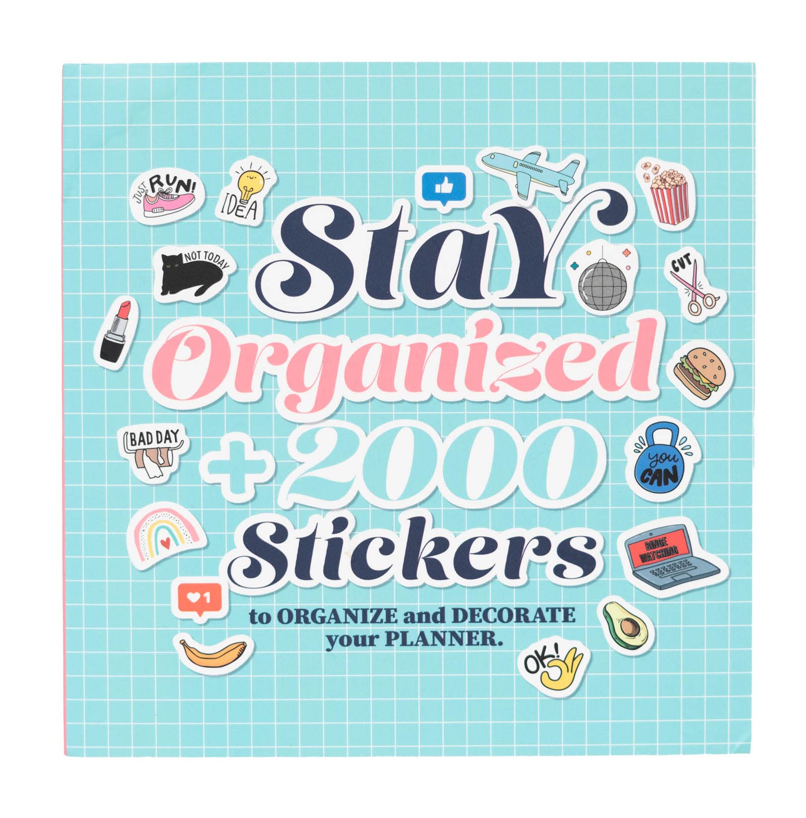 grupo Erik Stay Organized Sticker Book Sticker Pack: More 2000 Stickers ...