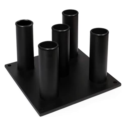 Yes4All Barbell Holder Vertical Storage Rack for Home gym Organizer ...