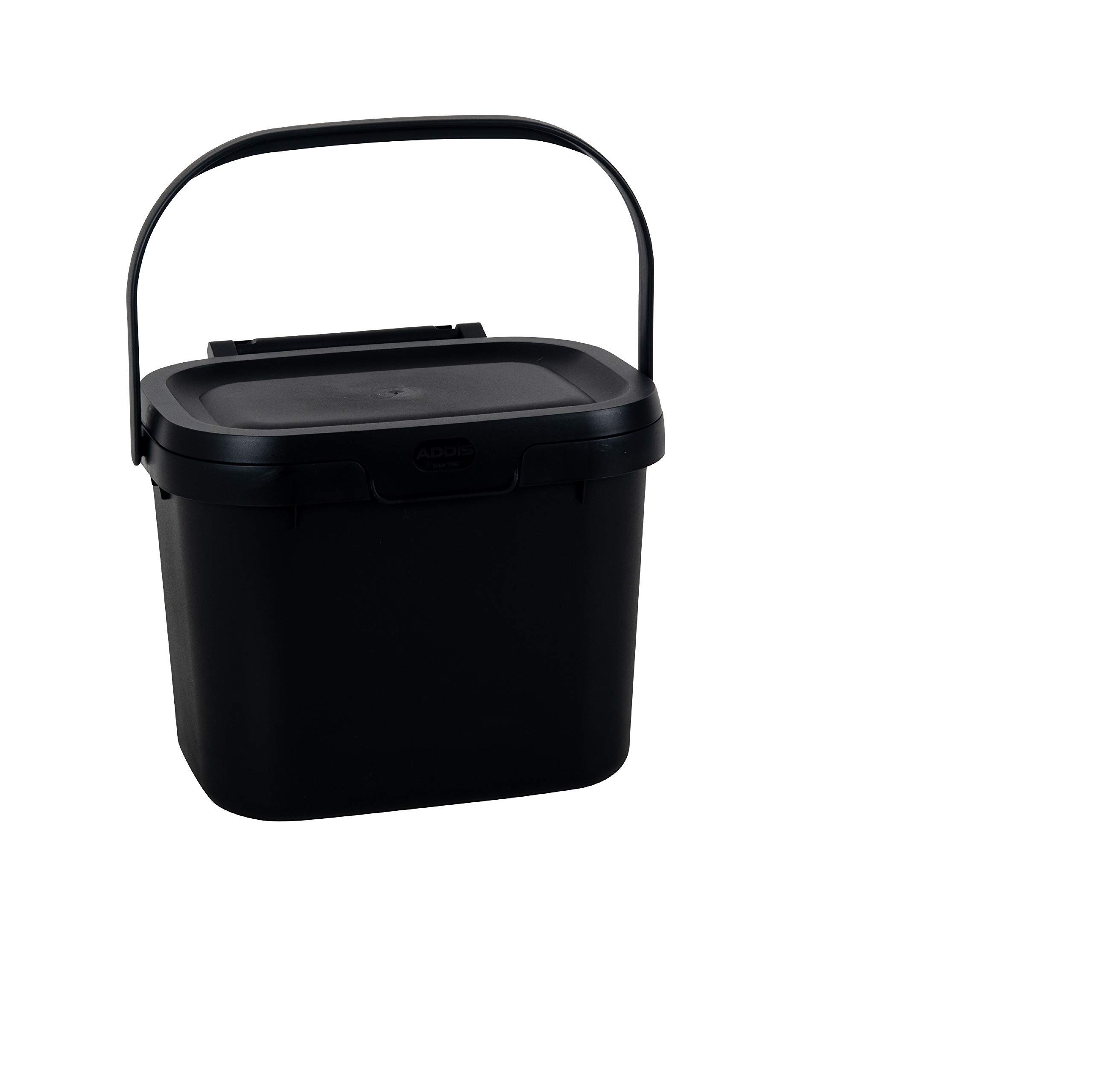 Addis Eco 100% Plastic Everyday Kitchen Food Waste compost caddy Bin ...