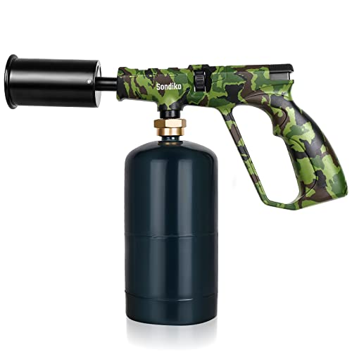 Sondiko Powerful cooing Propane Torch - Flame Thrower Fire gun grill ...
