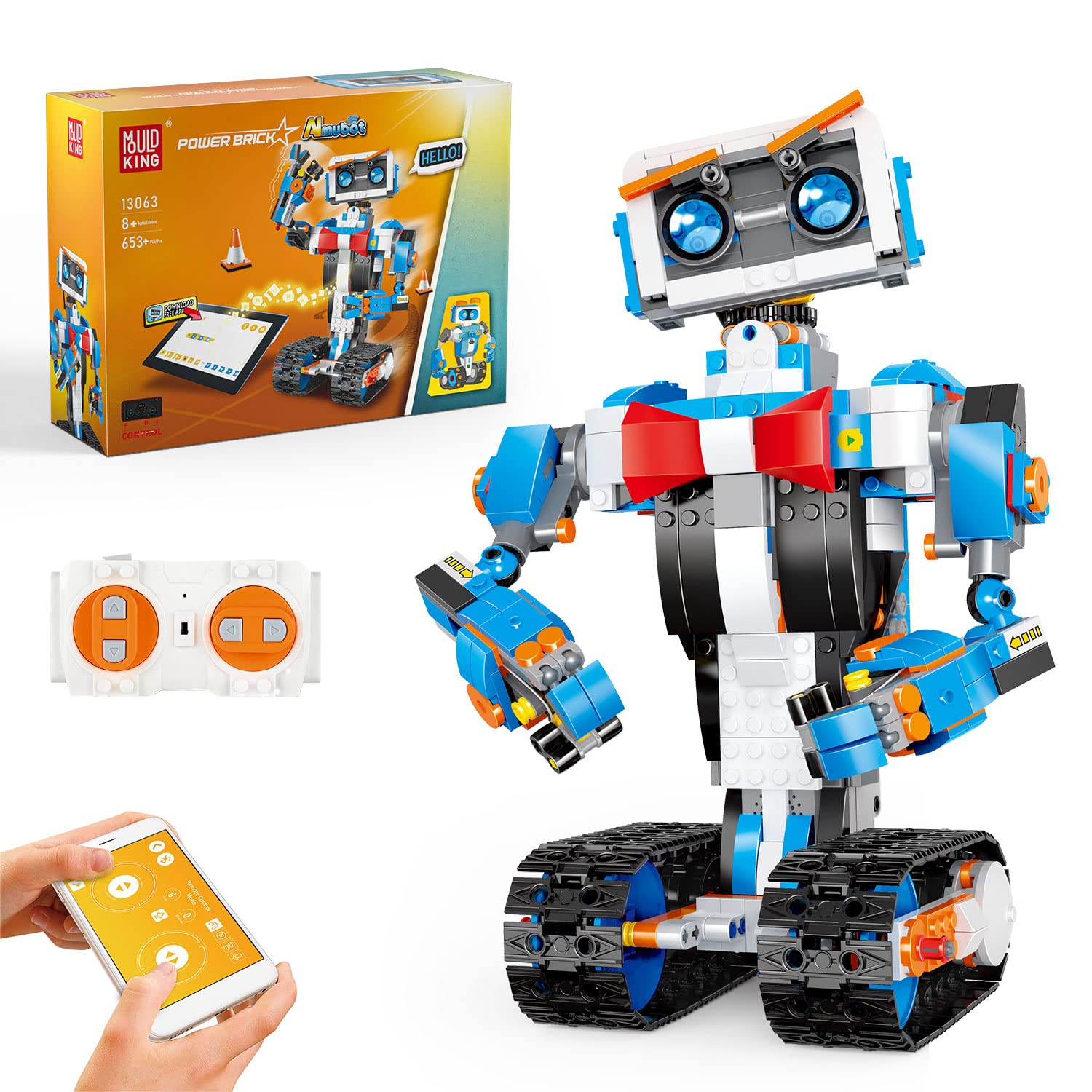 Mould King STEM Robot Toys for Kids Age 8-12 Educational Building Sets ...