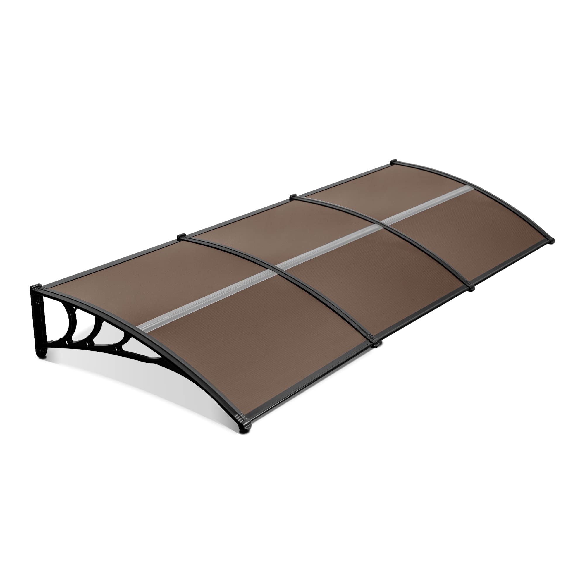 MCombo 116 inch / 78 inch / 39 inch Window Awning Outdoor Polycarbonate ...