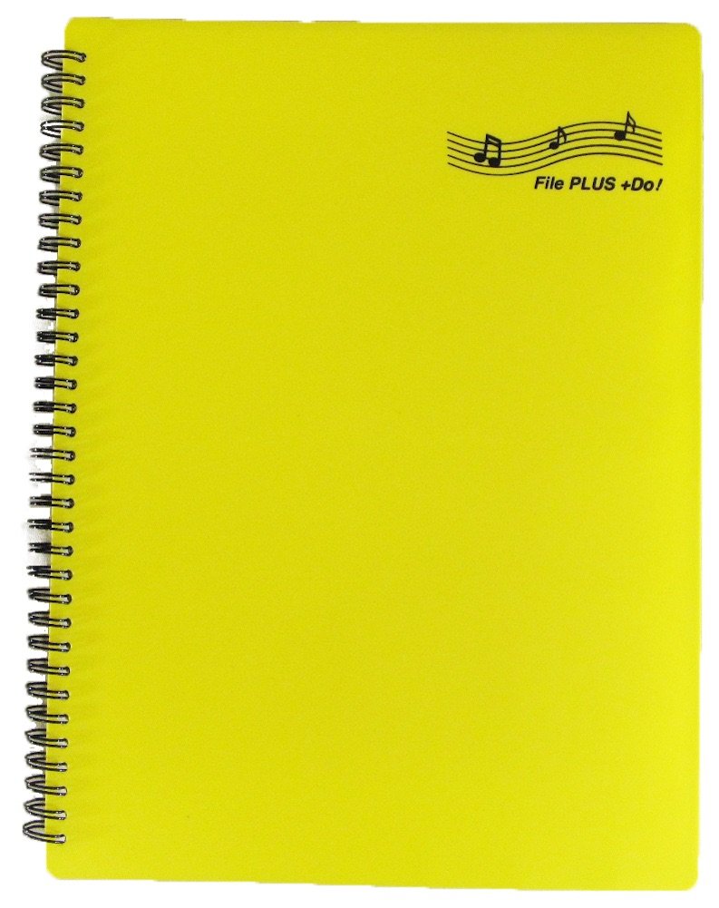 FILE PLUS+DO! FILE PLUS DO Folder for Musicians Sheet Music Folder Band ...