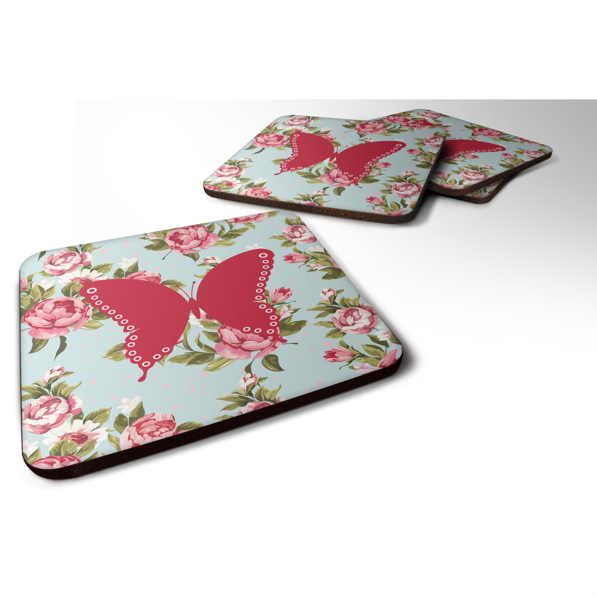 shabby chic coasters