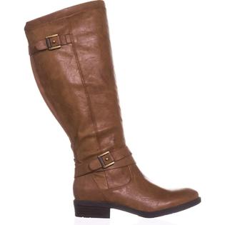Bare Traps Womens Yalina2 Wide Calf Almond Toe Knee High Fashion Boots