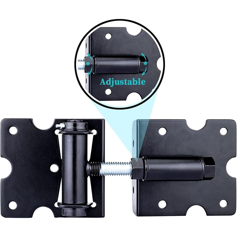 Bordersmover Self Closing Gate Hinges, Heavy Duty for Vinyl/ Wood/Metal ... Bordersmover Self Closing Gate Hinges, Heavy Duty for Vinyl/ Wood/Metal ...
