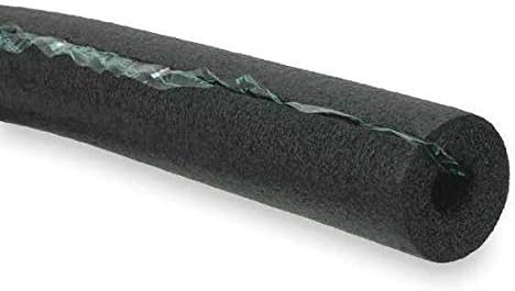 Tundra 1/2" Thick, Pre-Slit/Pre Glued Polyethylene Pipe Insulation, 6 ft. Insulation Length - 1 Each