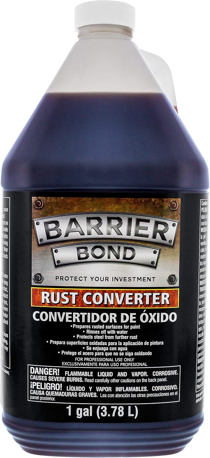 Custom Shop Barrier Bond - Rust Off - Professional Rust-Converter ... Custom Shop Barrier Bond - Rust Off - Professional Rust-Converter ...