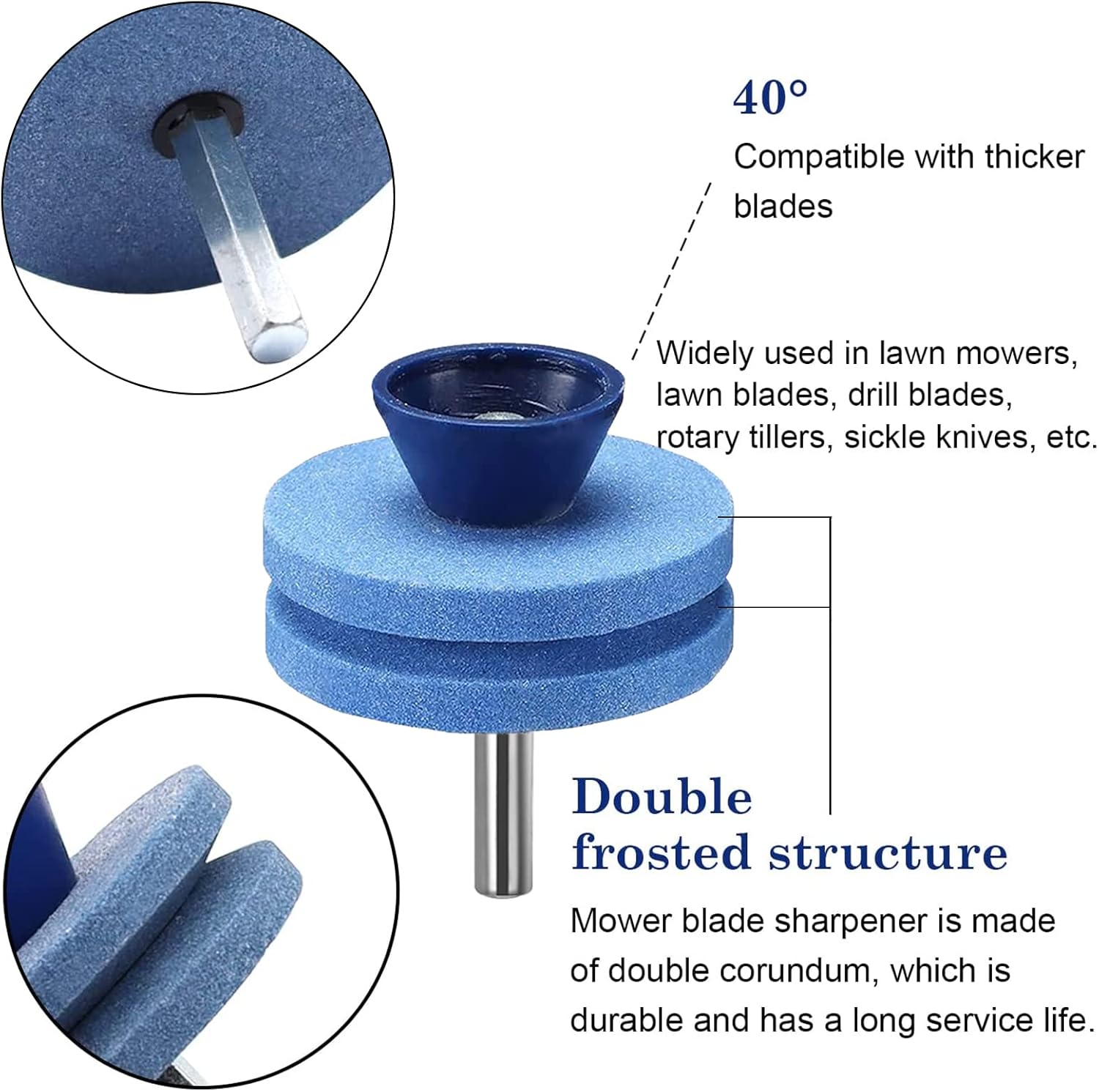 sickle mower blade sharpener