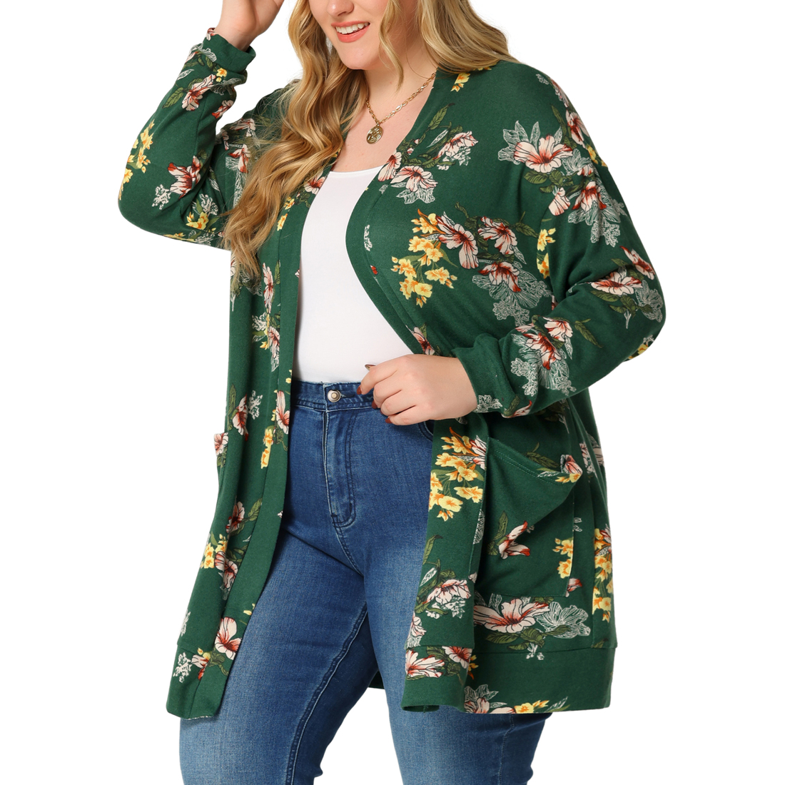 plus size cardigans with pockets