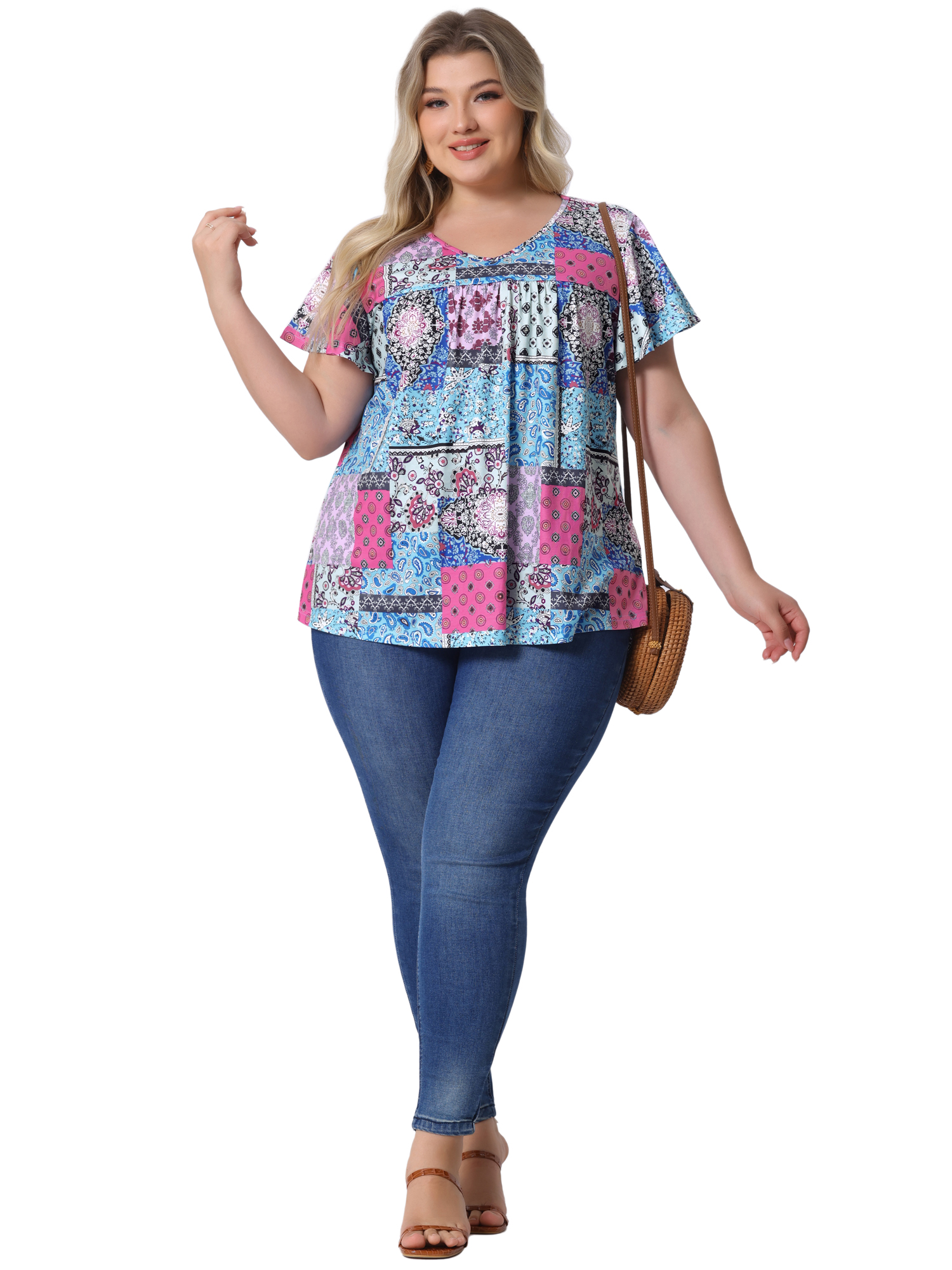 tops plus size uk