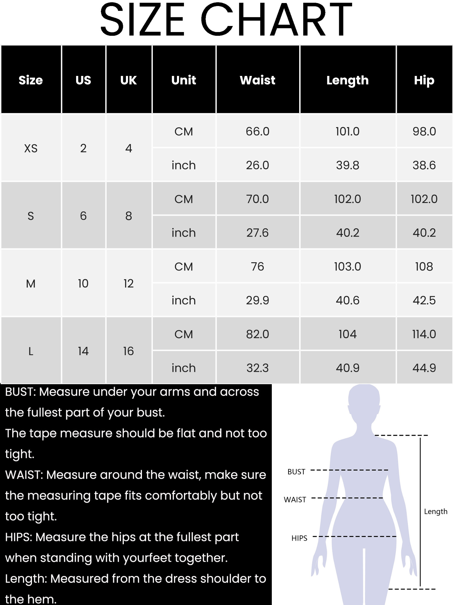jaclyn smith size chart