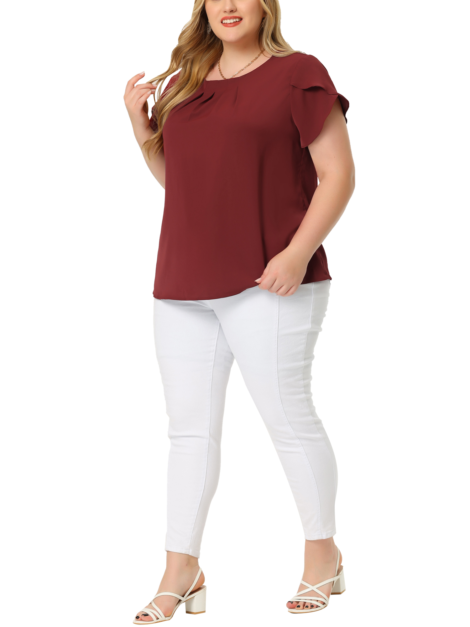 plus size tops for work