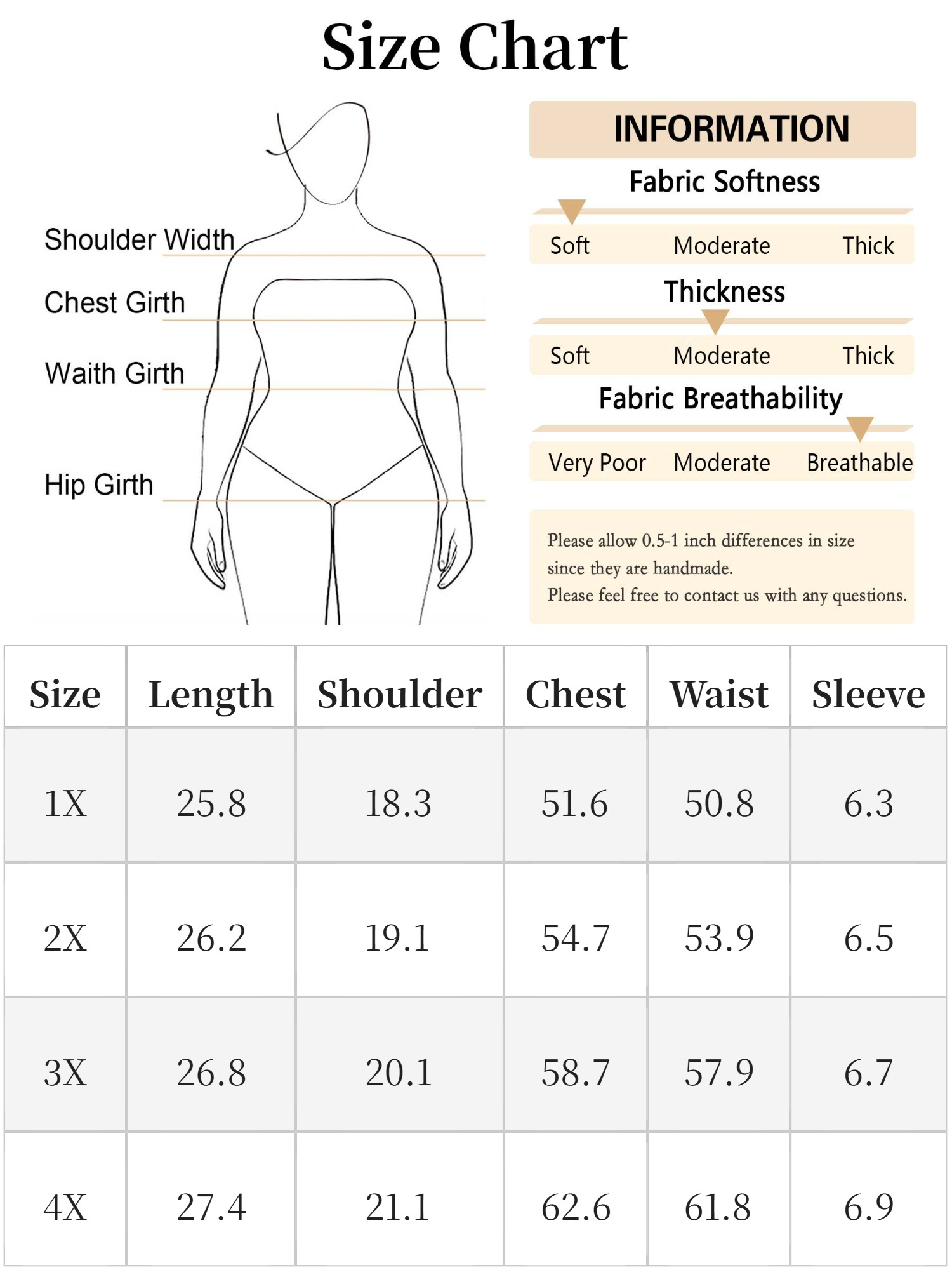 kasper plus size chart