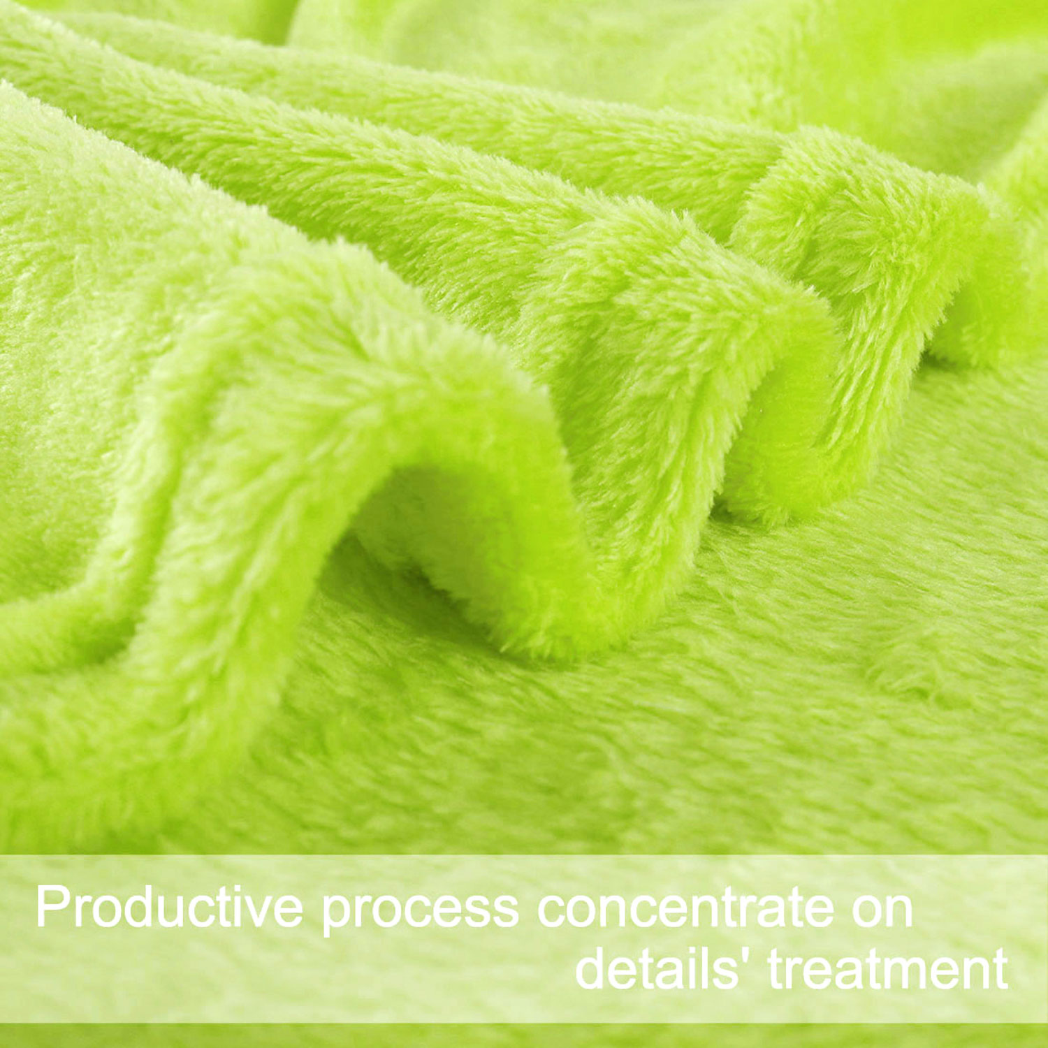 lime green blankets