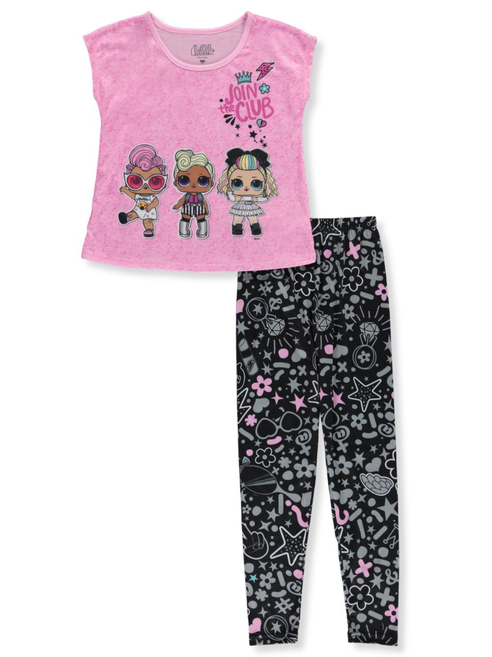 L.O.L. Surprise! LOL Surprise Girls' Join The Club 2-Piece Pajamas