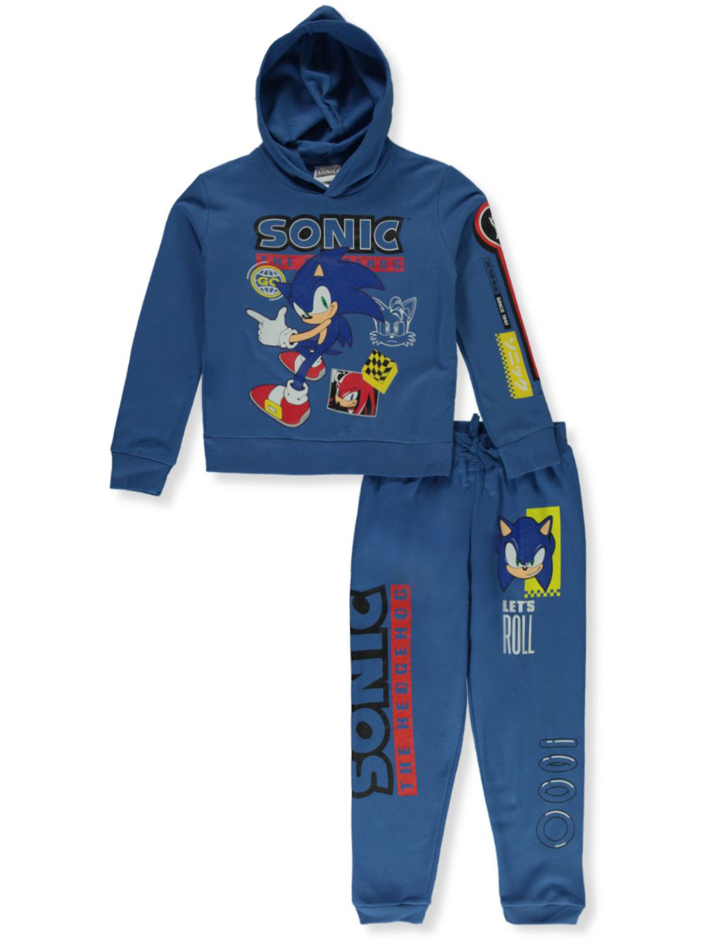 Sonic the Hedgehog Sonic The Hedgehog Boys' 2-Piece Joggers Set Outfit
