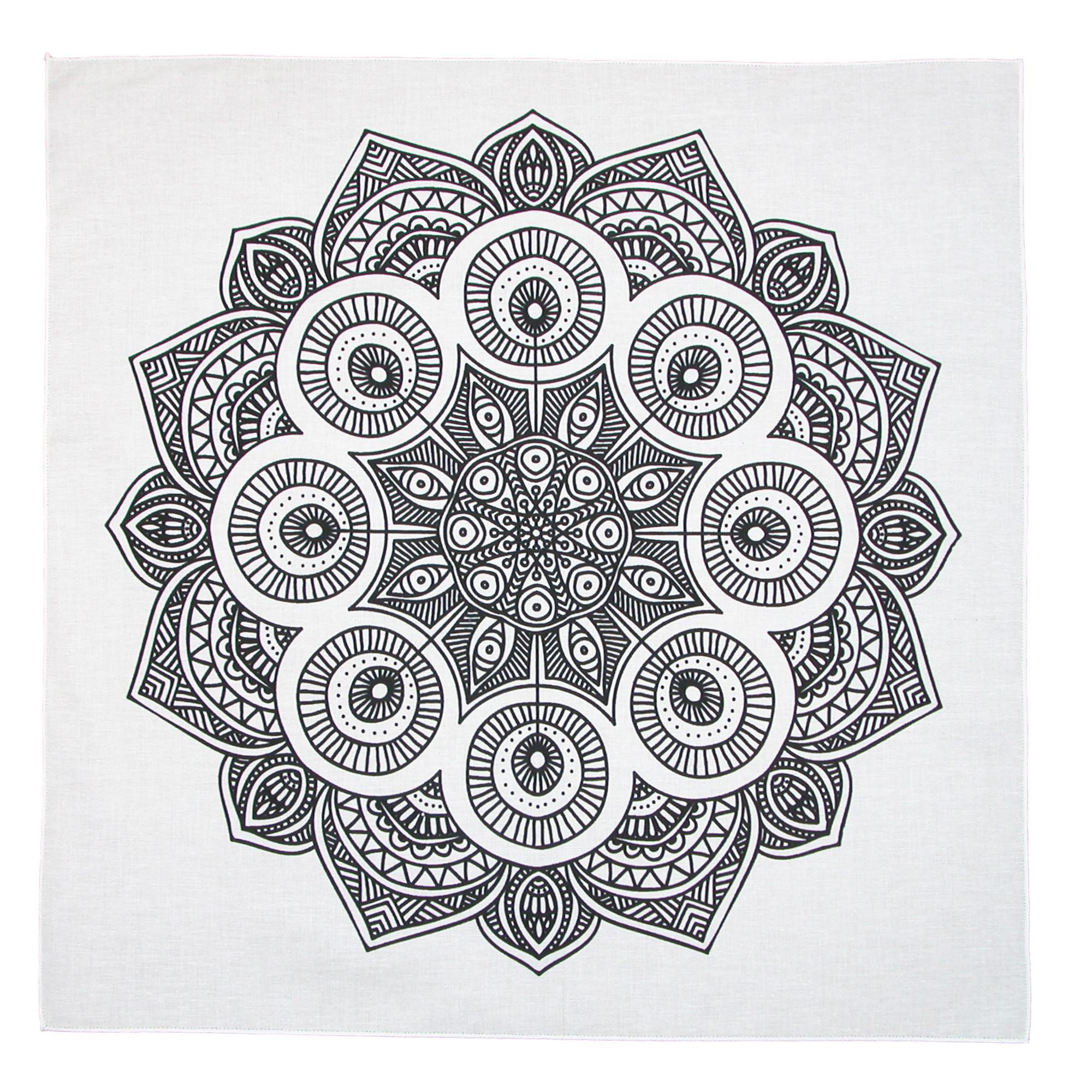 bandana coloring pages