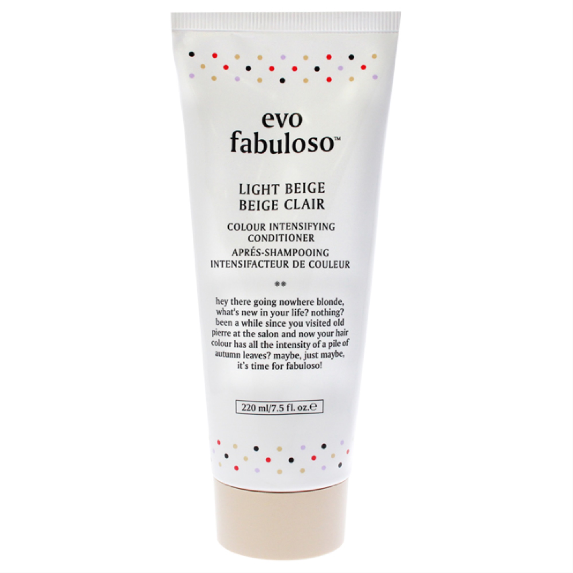 Evo Light Beige Colour Intensifying Conditioner by Evo for Women - 7.5 ...