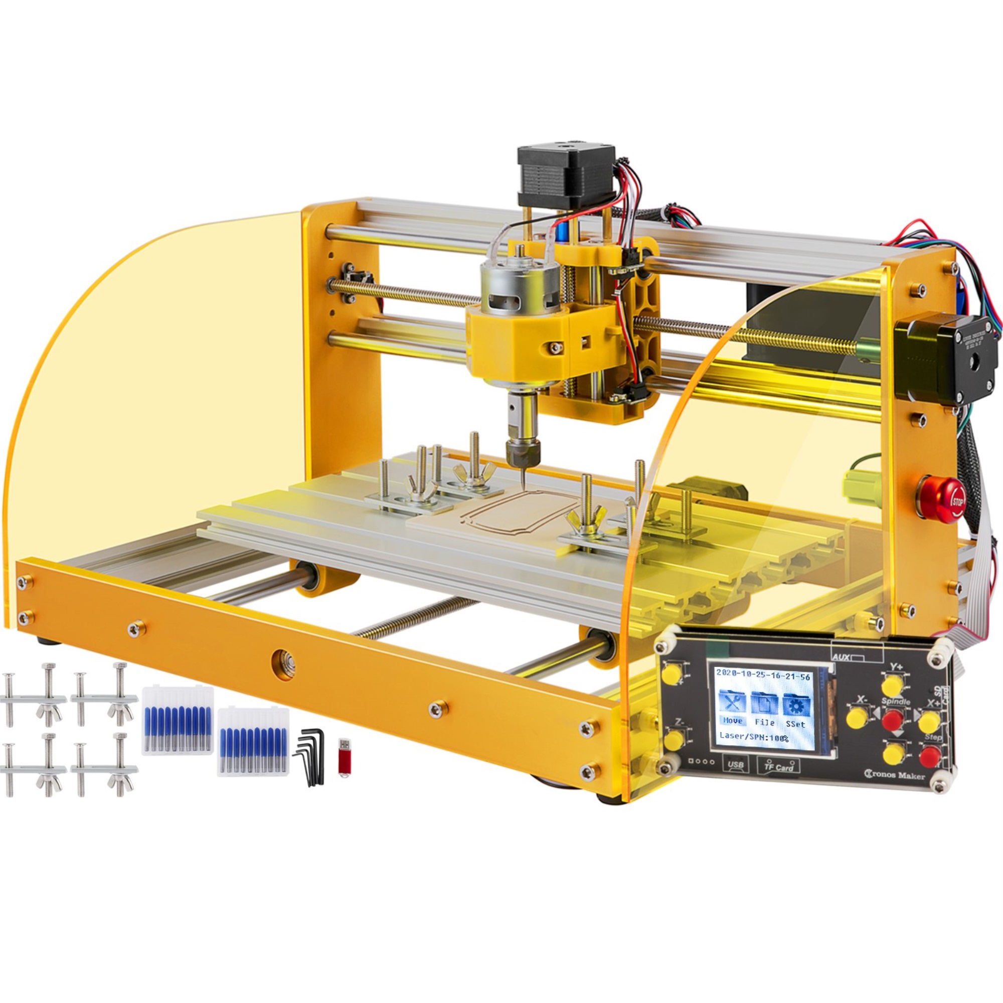 VEVOR CNC Router Machine 3018-PRO Engraver with GRBL Offline Controller DIY