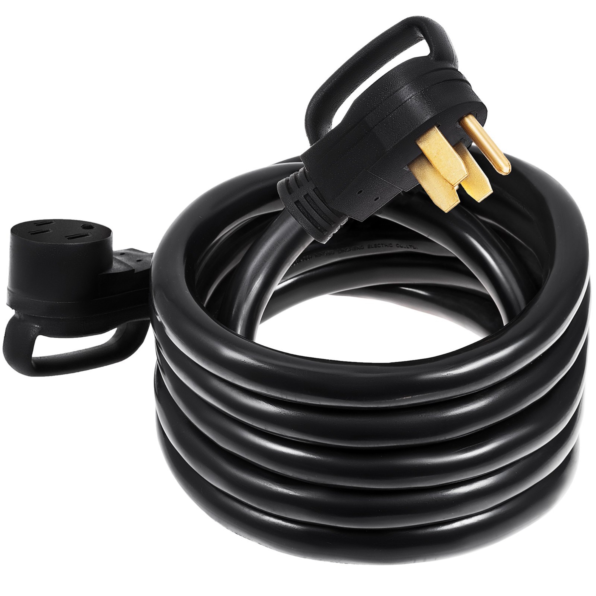 VEVOR 50ft 50a Rv Extension Cord Power Supply Cable 6 Awg Camper Rv ...