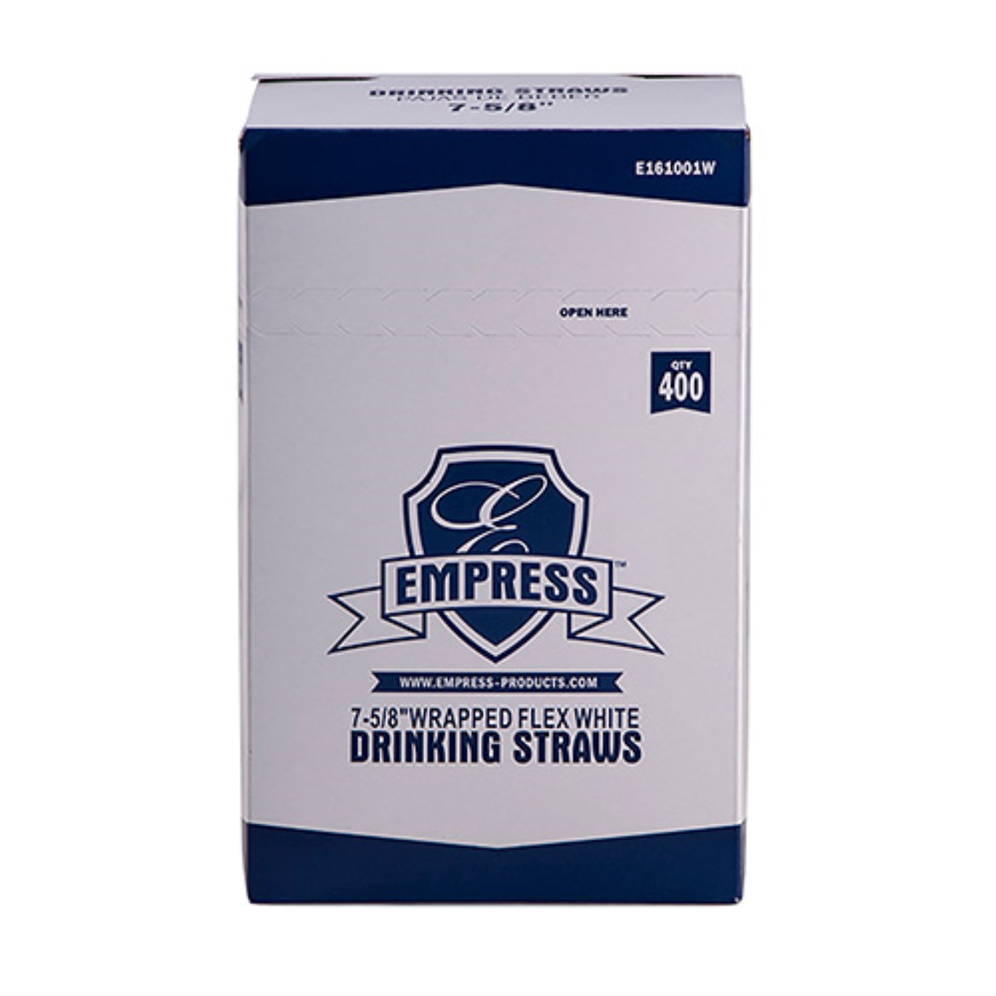 RSC42021 EMPRESS JUMBO FLEX STRAW PAPER WRAP-7.625", 10000CT yield