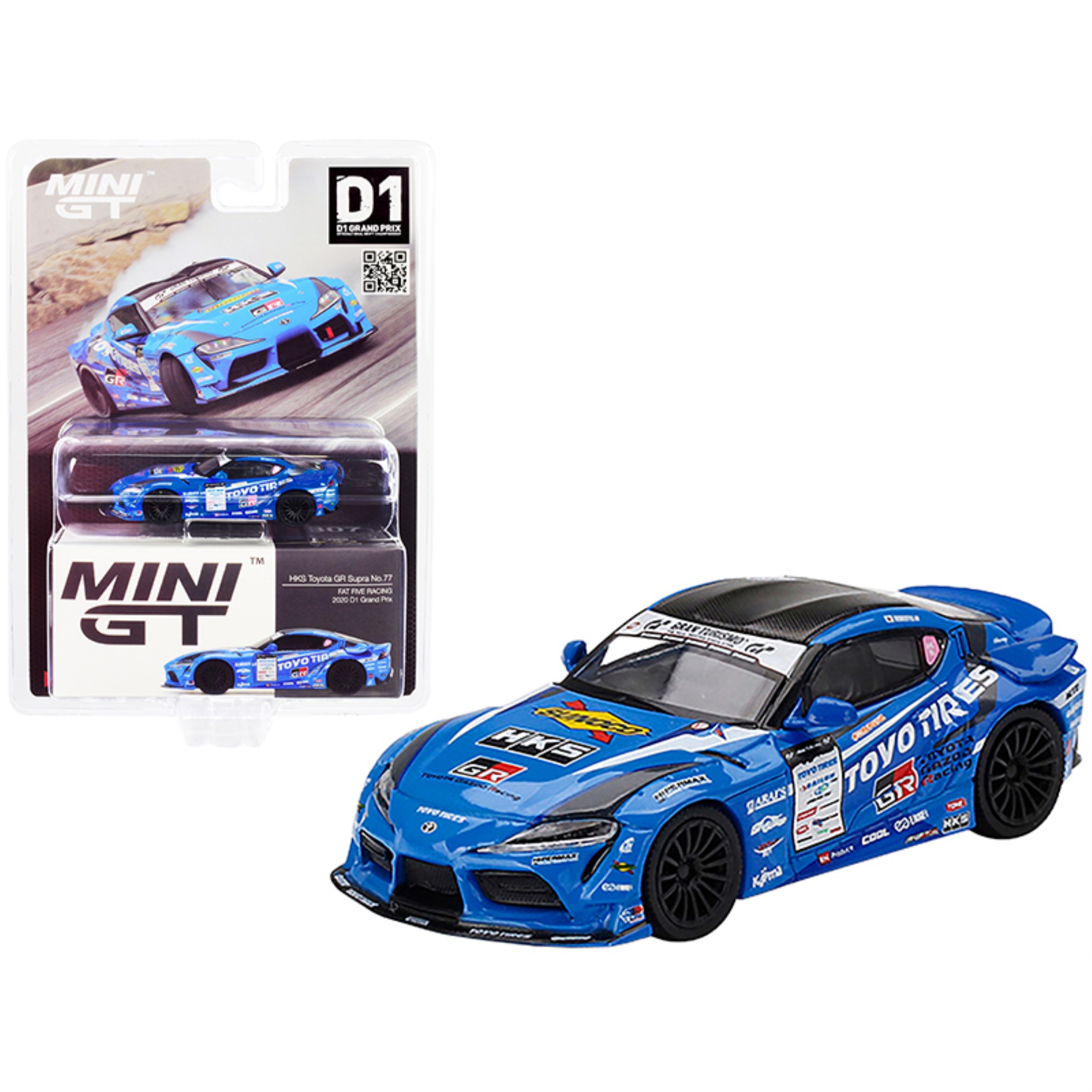 True Scale Miniatures Toyota GR Supra HKS RHD (Right Hand Drive) #77 ...