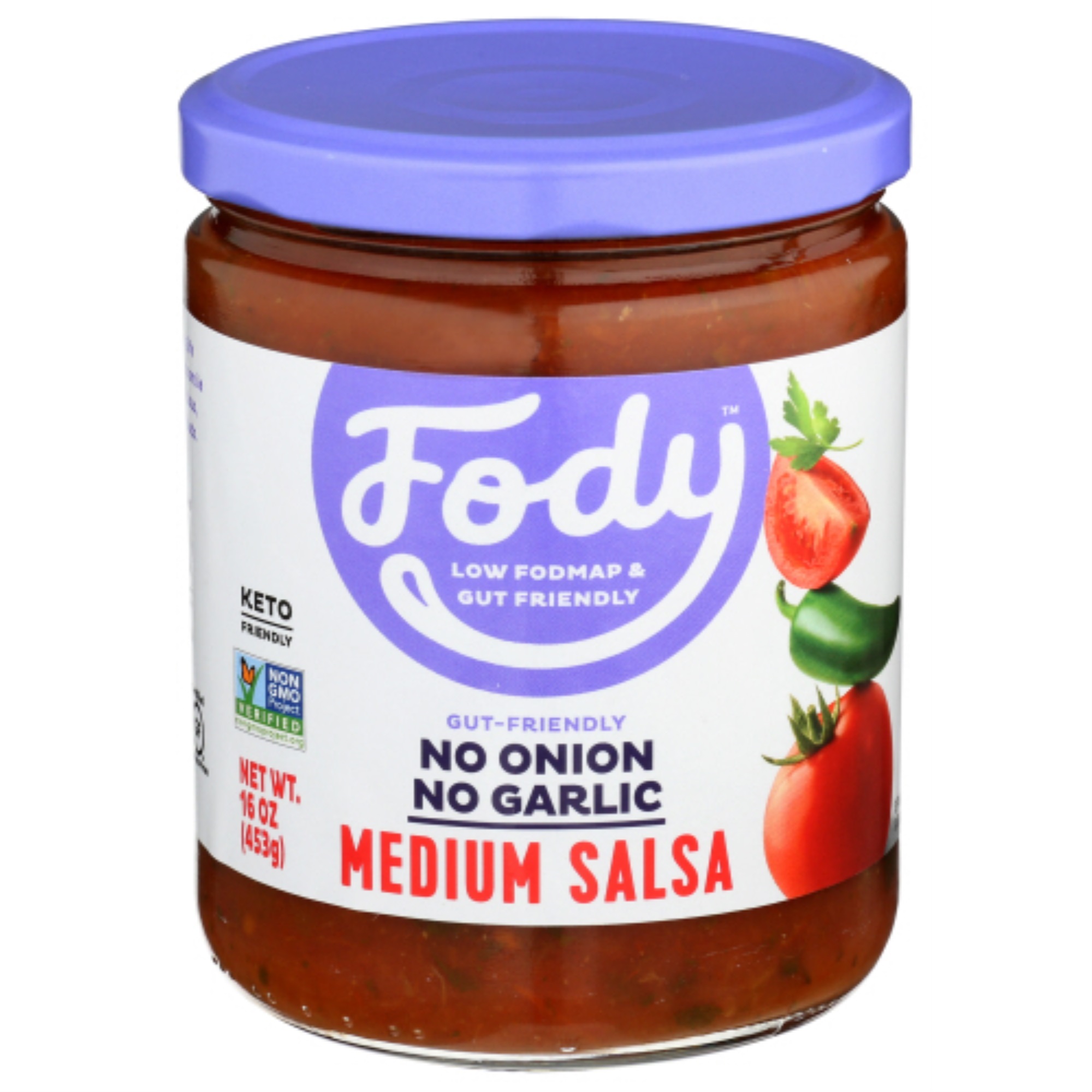 FODY Food Co Salsa Med Low Fodmap Pack of 6