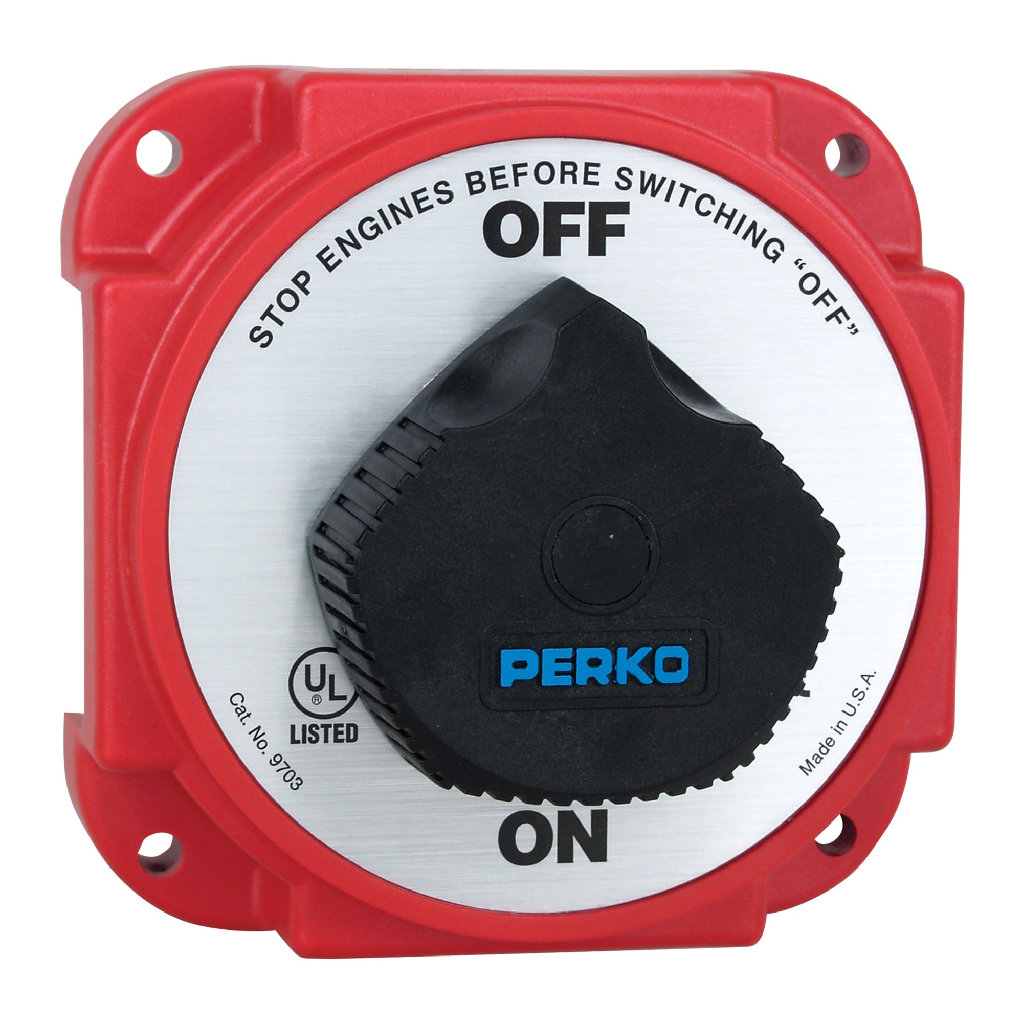 Perko Inc. Perko 9703DP Heavy Duty Battery Disconnect Switch with ...