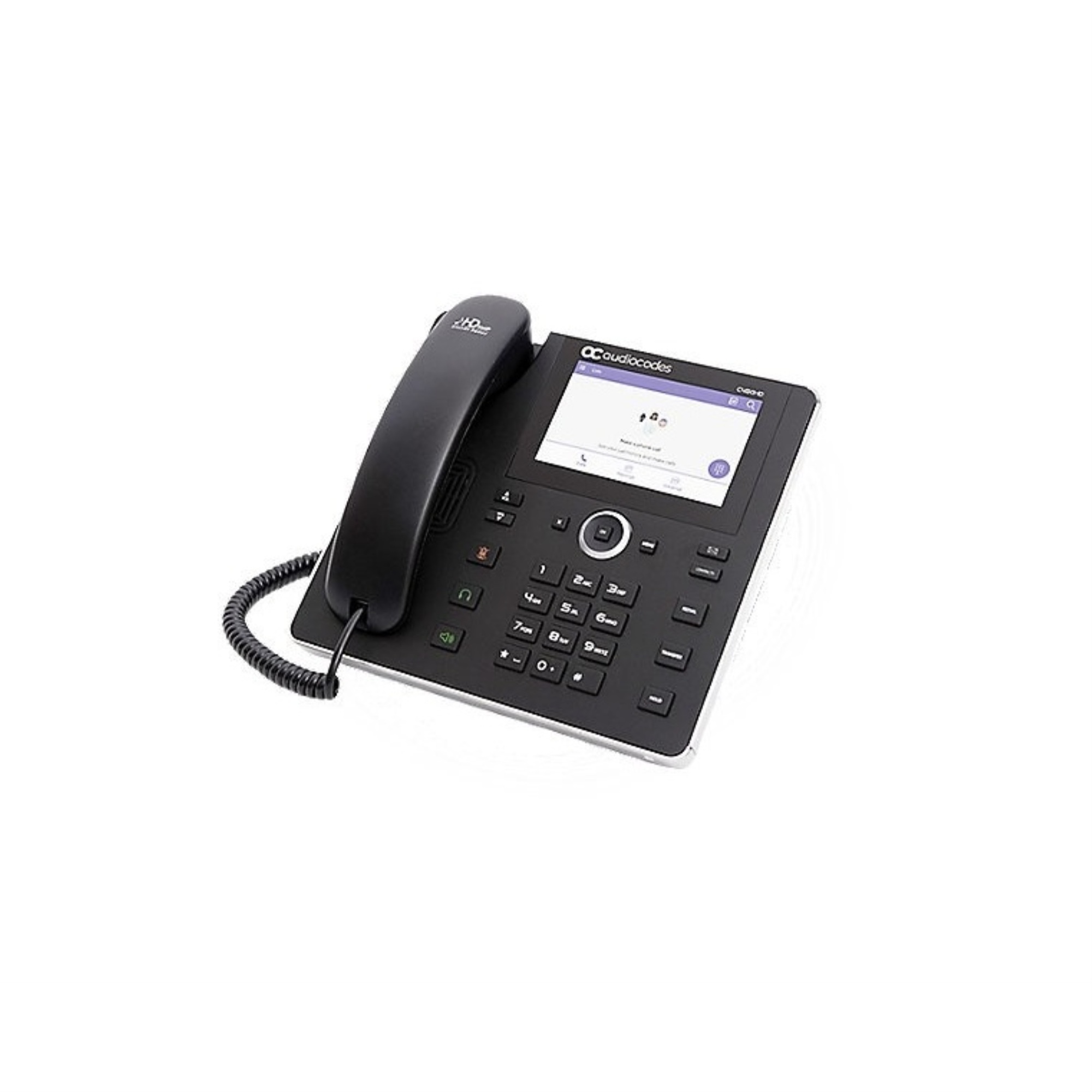 Audiocodes C450HD 5 PoE Wi-Fi IP Phone TEAMS-C450HDPS-BW