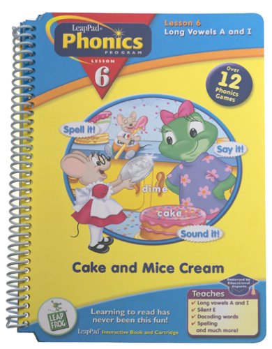 LeapFrog LeapPad: Phonics 6 - Cake and Mice Cream