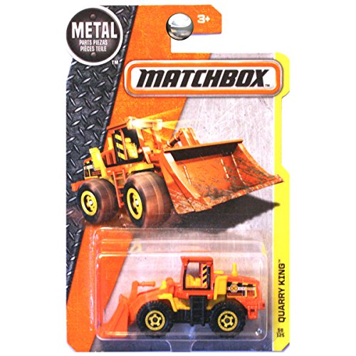 Matchbox 2016 Matchbox MBX Construction Quarry King Wheel Loader 58/125 ...